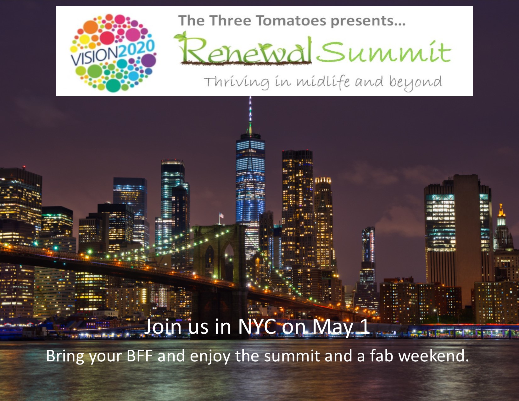 renewal promo for all - The Three Tomatoes