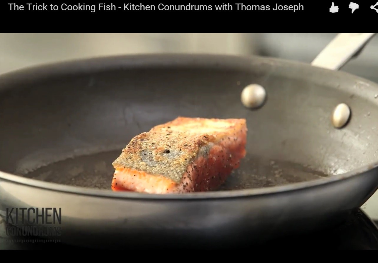 Video: The Trick to Cooking Fish - The Three Tomatoes