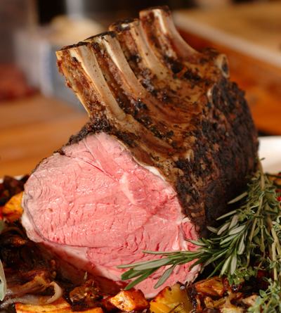 High Temperature Rib Roast - The Three Tomatoes