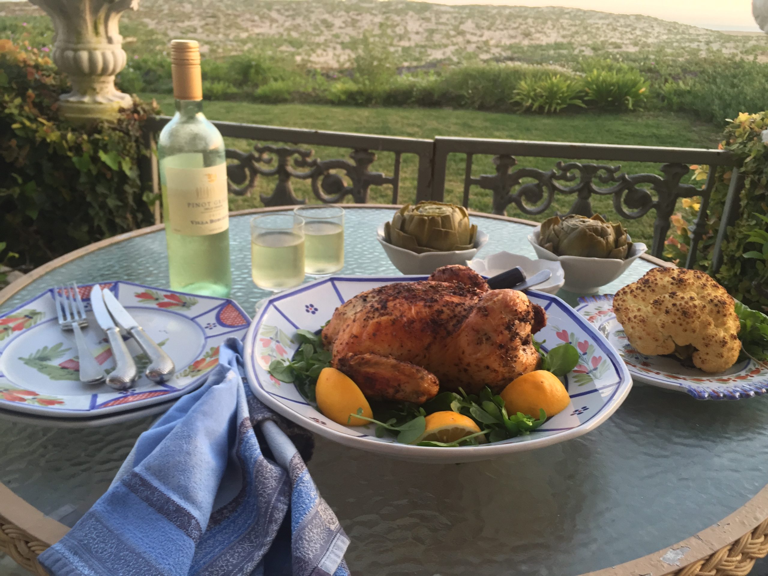 Simple Spring Dinner - The Three Tomatoes