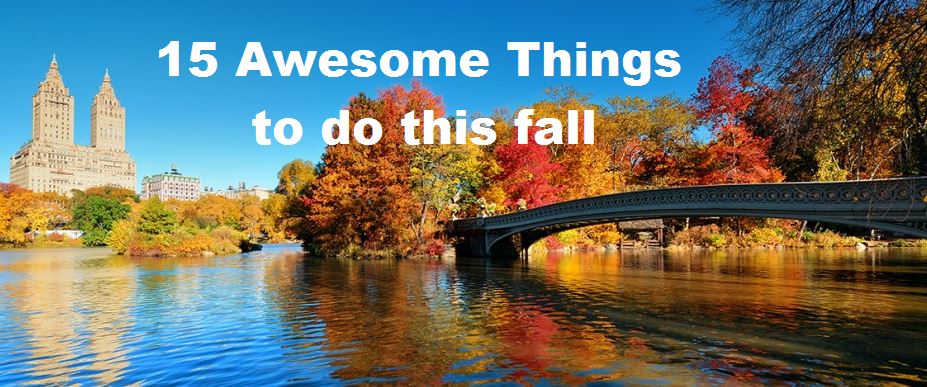 NYC LIFE: 15 Awesome Things to Do This Fall - The Three Tomatoes