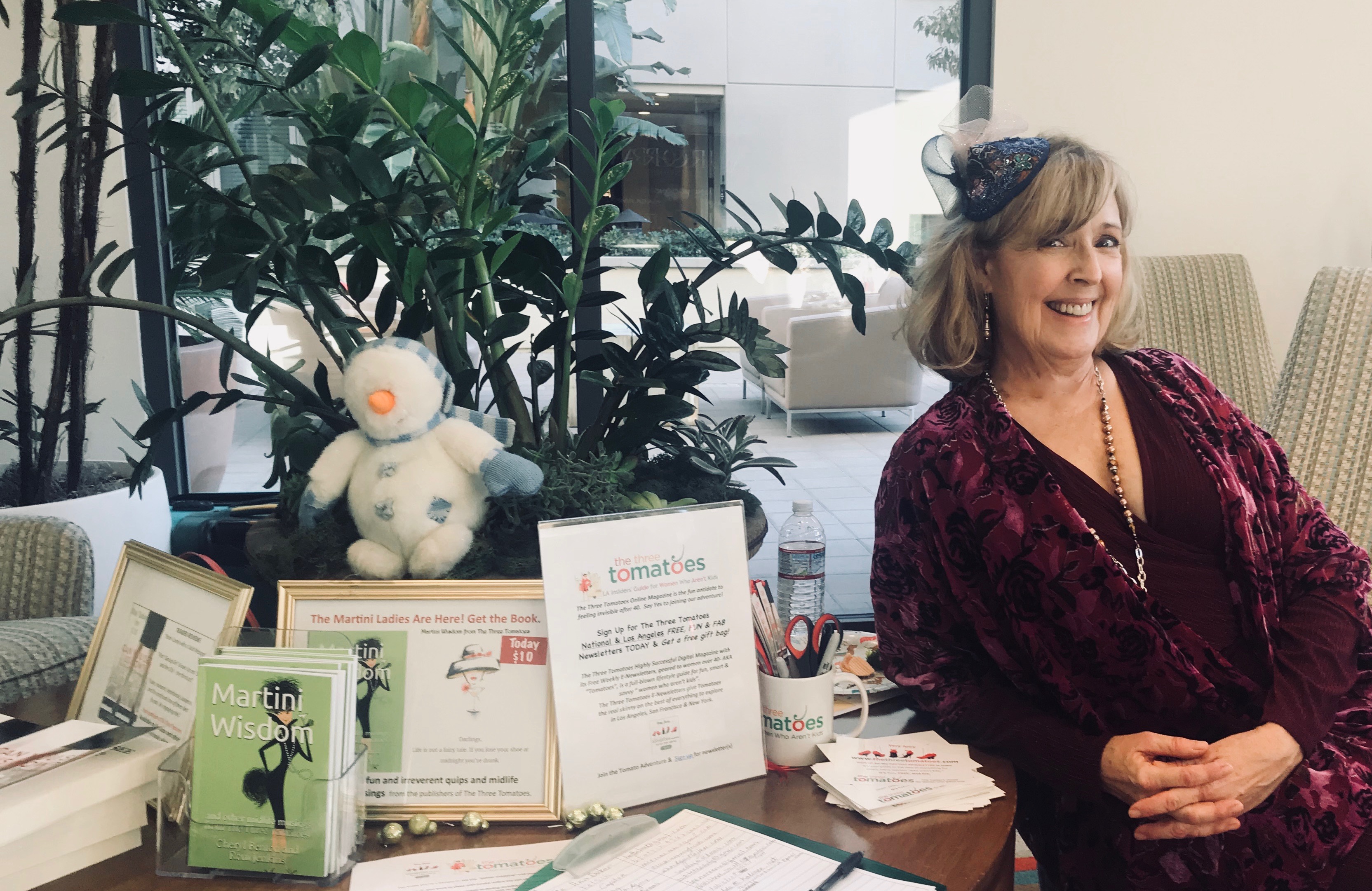 Debbie Zipp Three Tomatoes Table Photo - The Three Tomatoes