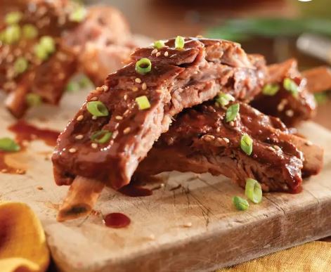 Slow Cooker Hawaiian-Style Ribs - The Three Tomatoes