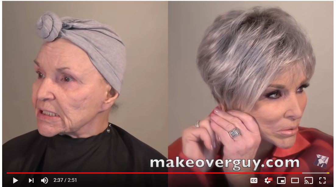 Before and After Makeup & Hair Makeover - The Three Tomatoes