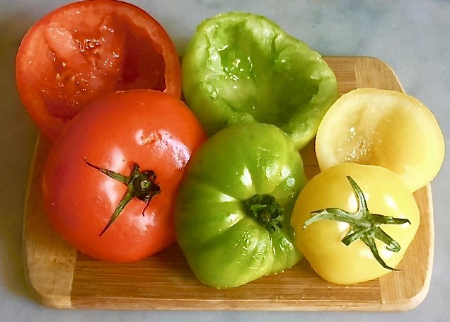 Tri-Colored Roasted Tomatoes - The Three Tomatoes
