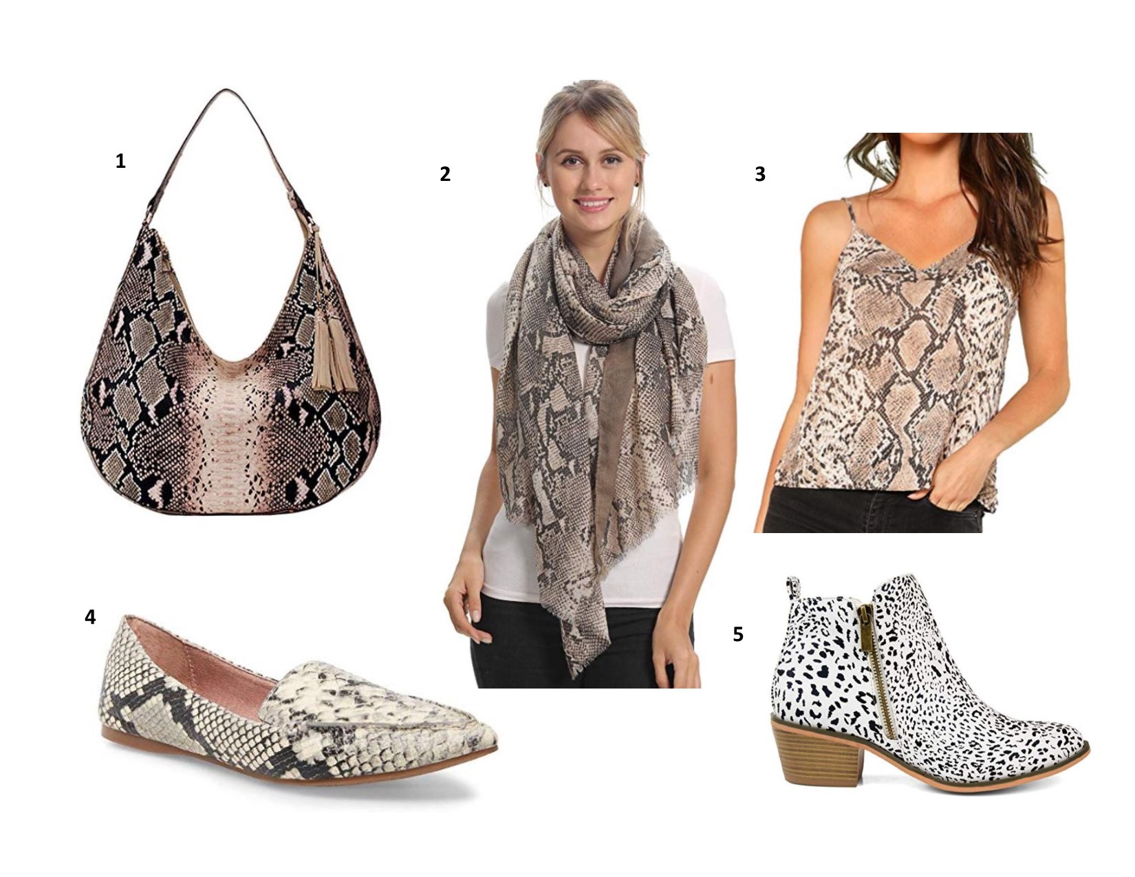 snakeskin look - The Three Tomatoes