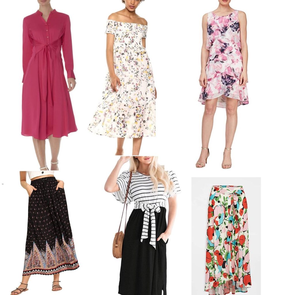 dress collage - The Three Tomatoes