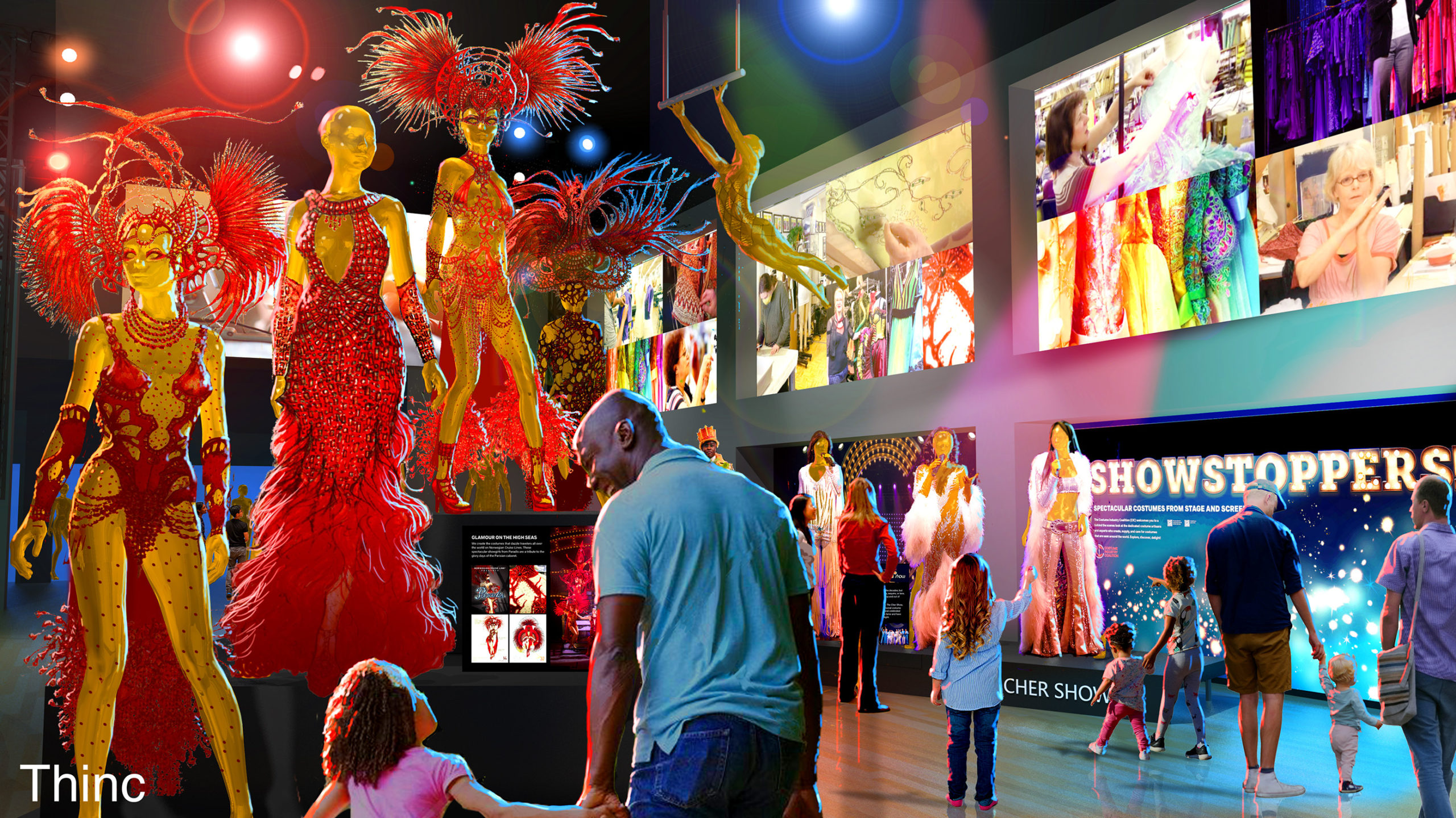 Support costume artists by visiting a fabulous exhibition - The Three ...