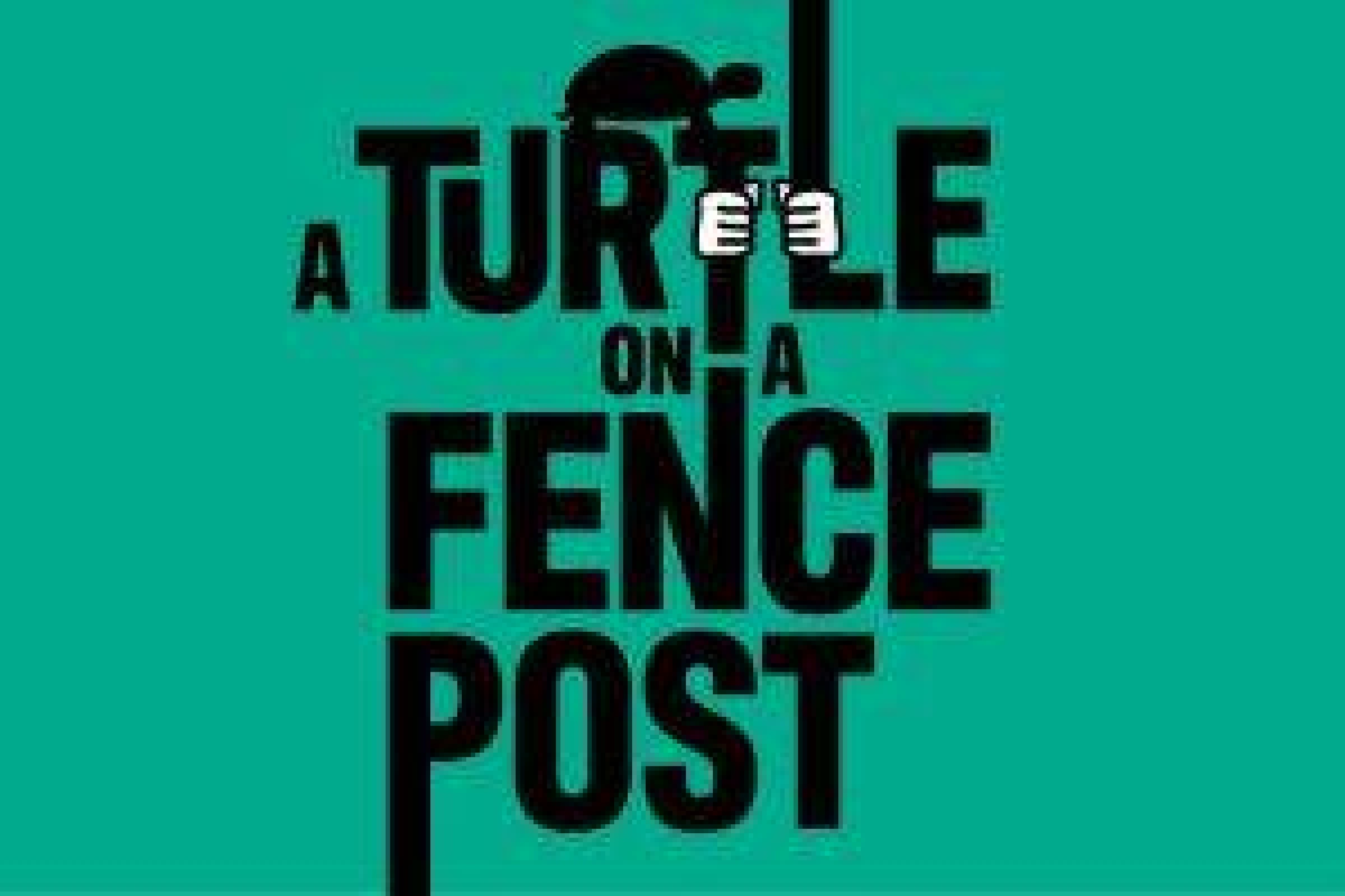 a-turtle-on-a-fence-post-logo-93858 (1) - The Three Tomatoes