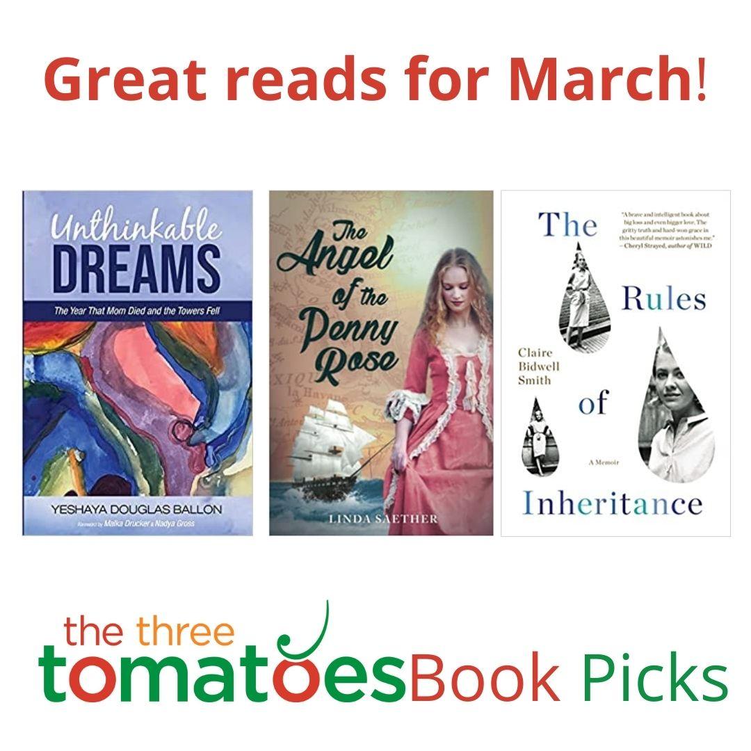 March Book Suggestions - The Three Tomatoes