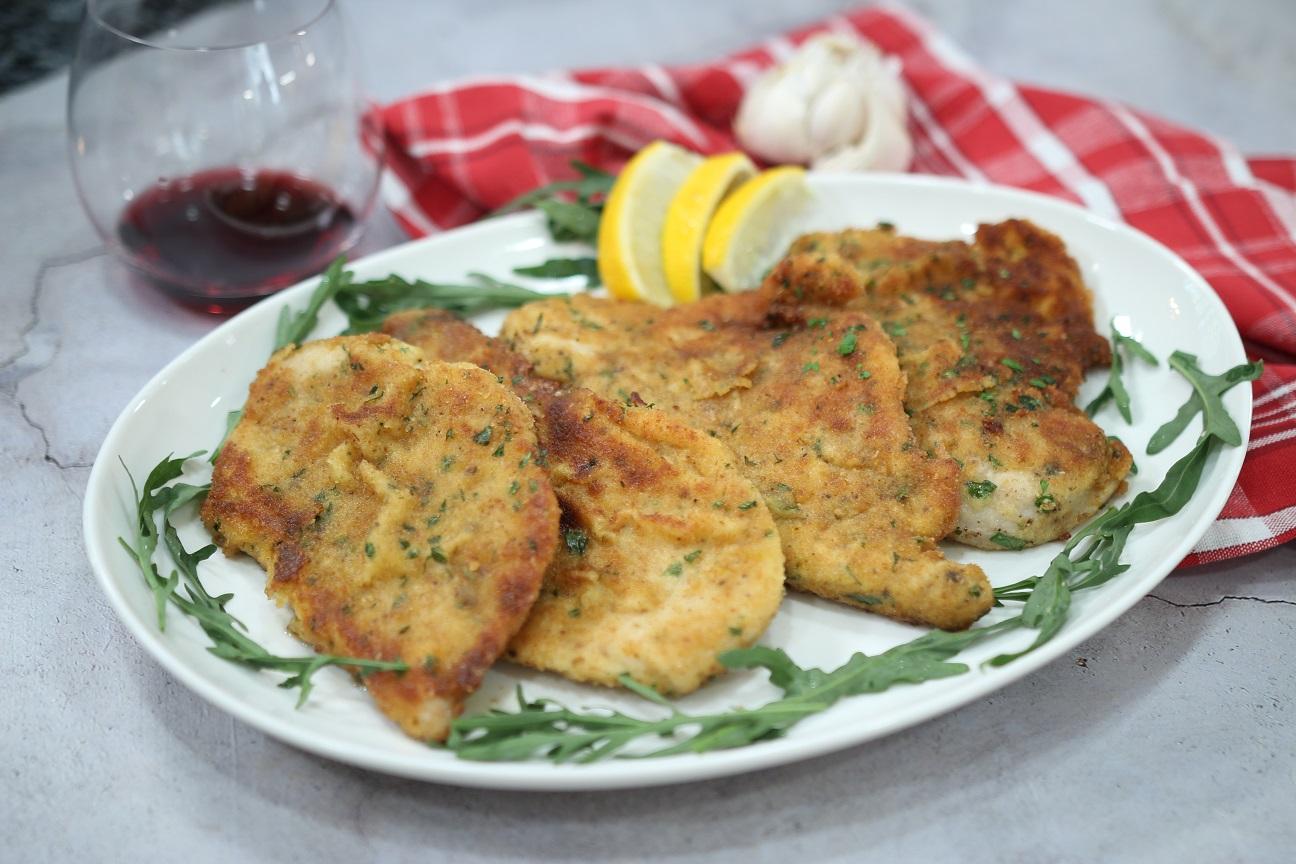 Pasquale's Chicken Milanese - The Three Tomatoes