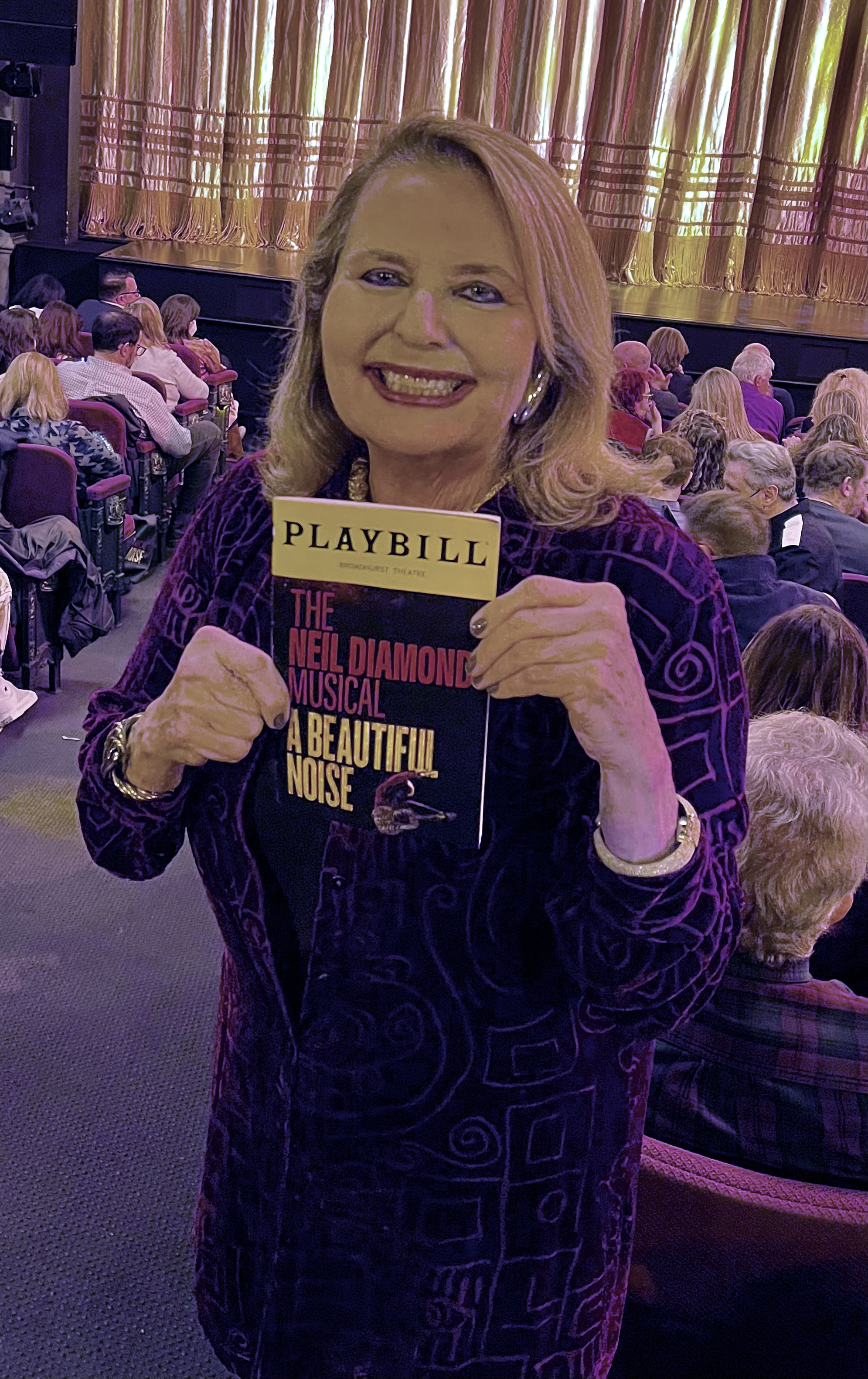 randie at neil diamond show - The Three Tomatoes