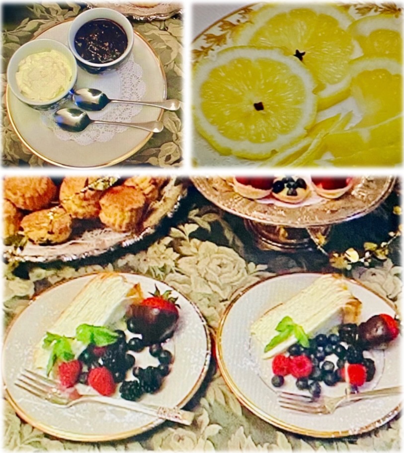 A Buffet Style Tea Party - The Three Tomatoes