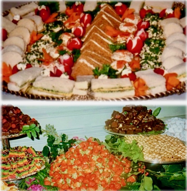 A Buffet Style Tea Party - The Three Tomatoes