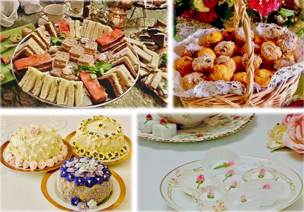 A Buffet Style Tea Party - The Three Tomatoes