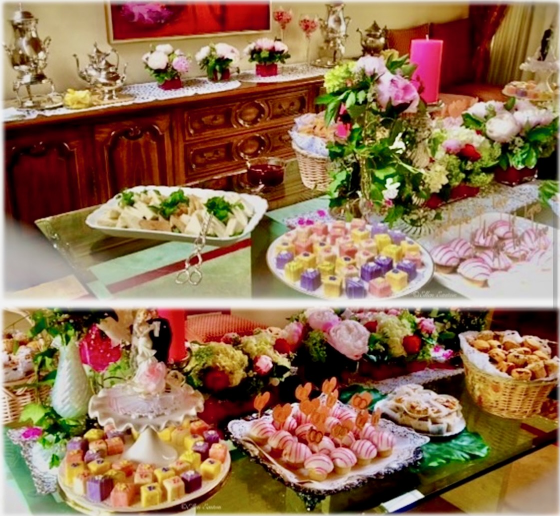 A Buffet Style Tea Party - The Three Tomatoes