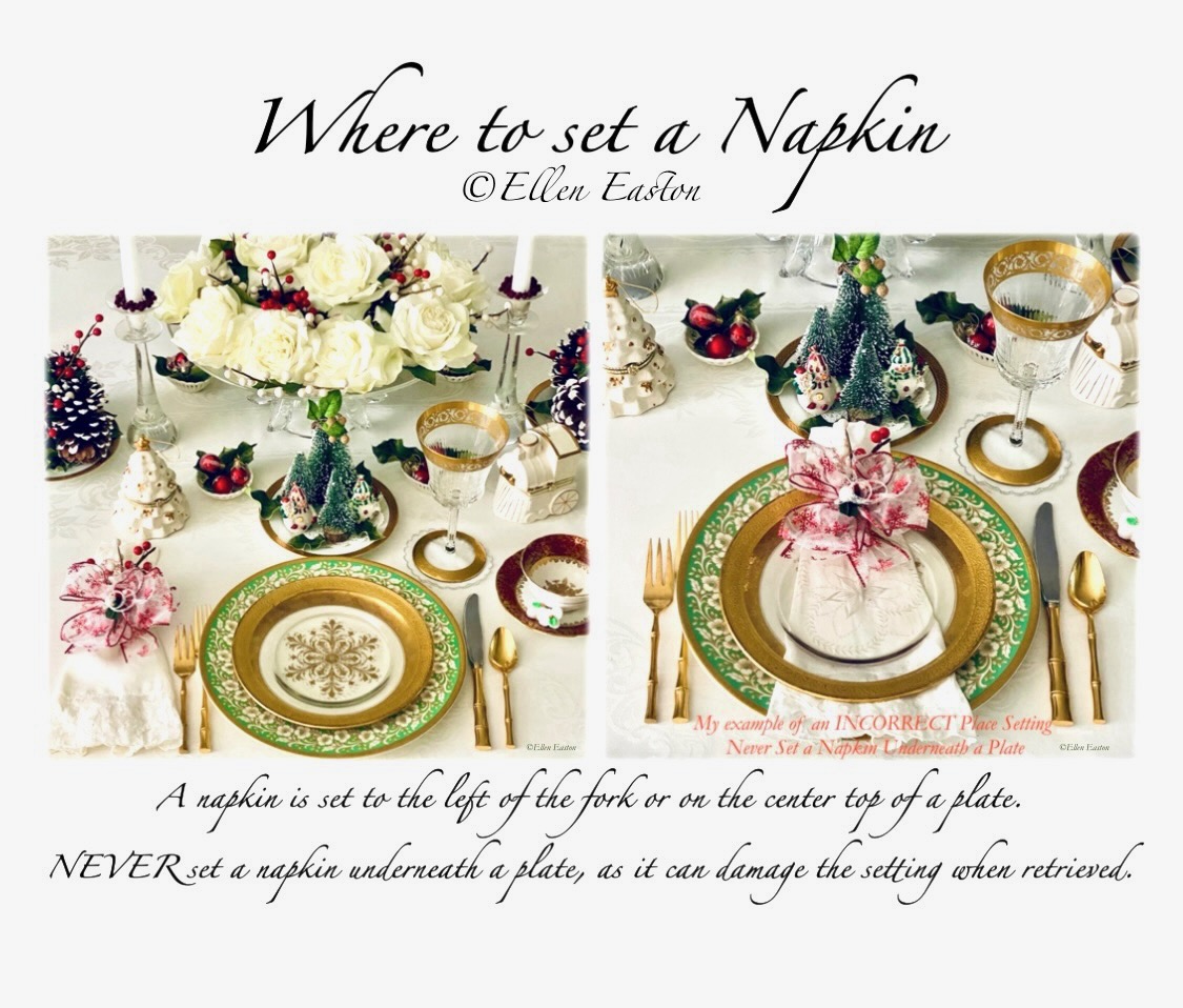 The History and Protocols of Napkins - The Three Tomatoes